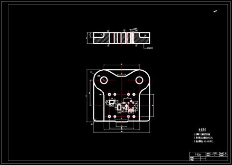 开关垫片冲压模具设计 Autocad 2004 模型图纸下载 懒石网