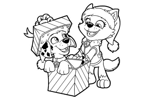 Paw Patrol Coloring Pages Marshall Paw Patrol Marshall Coloring