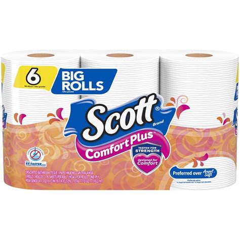 Scott Comfortplus Toilet Paper 6 Ct Delivery Or Pickup Near Me