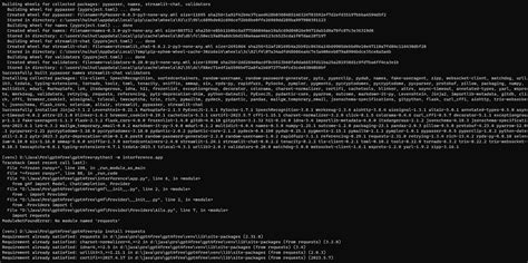 No Module Named Requests · Issue 747 · Xtekkygpt4free · Github