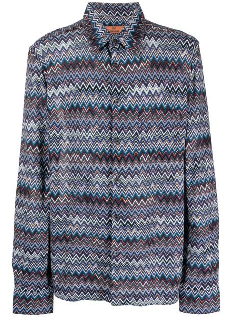 Missoni Long Sleeve Cotton T Shirt Missoni