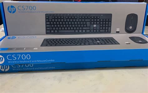 Hp Combo Wireless Set Keyboard And Mouse Hp Cs700 Lazada