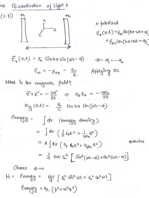 Light Matter Interaction Quantization Of Light Pdf
