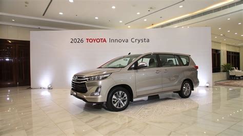 2026 Toyota Innova Crysta New Features Premium Design And Full Review