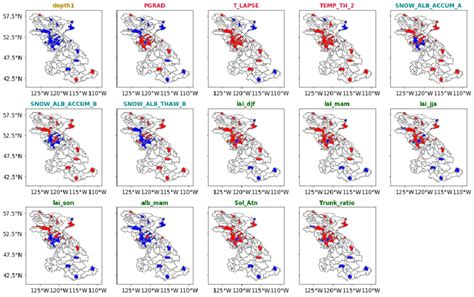The Spatial Sensitivity Of The14 Snow Water Equivalent Download
