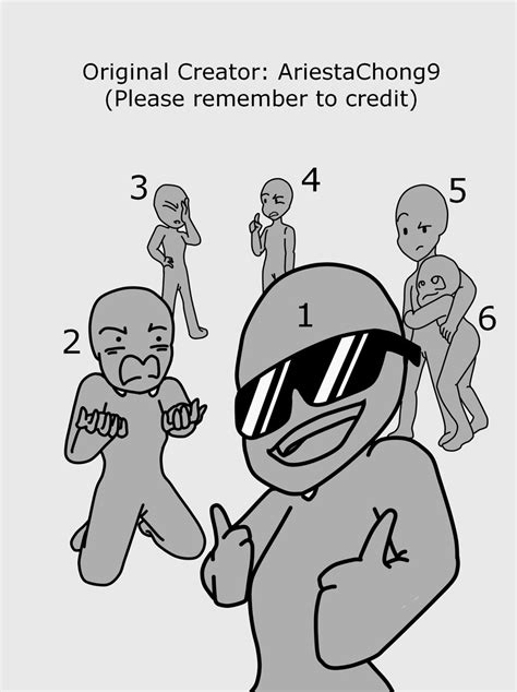 Draw The Squad Base Original By Ariestachong9 On Deviantart