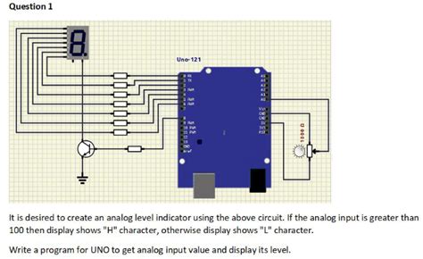 Solved Question It Is Desired To Create An Analog Level Chegg Com