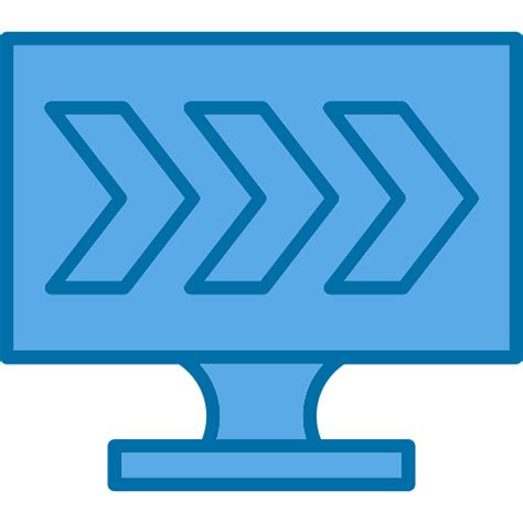 breadcrumb generic blue icon