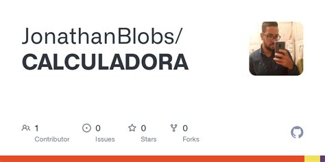 GitHub JonathanBlobs CALCULADORA