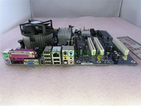 Intel Dg965wh Lga775 Atx Motherboard G965 Pentium D 3 2ghz Cpu Fan I O Plate