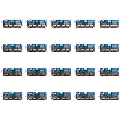 Controlador Pca9685 Módulo Controlador Interfaz Iic Motor Pwm De 16 Canales Y 12 Bits Walmart
