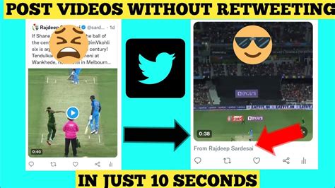How To Repost Video On Twitter Without Retweeting 2023 Share Twitter
