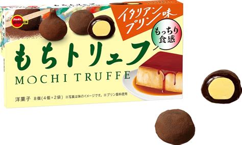 Bourbon Mochi Truffle Italian Pudding Flavor Creamy Italian Pudding