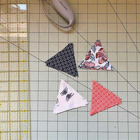 How To Cut And Sew 60 Equilateral Triangles Bethany Lynne Makes