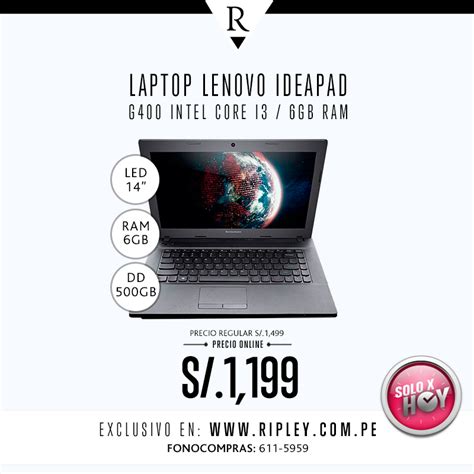 Ripley Laptop Lenovo Ideapad A S Soles Ofertas En Per Descuentos En Per Cupones De