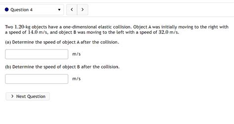 Solved Question 4 Two 120 Kg Objects Have A