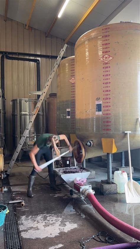 The Tank Holds The Wine During Fermentation And Helps Winemakers Track