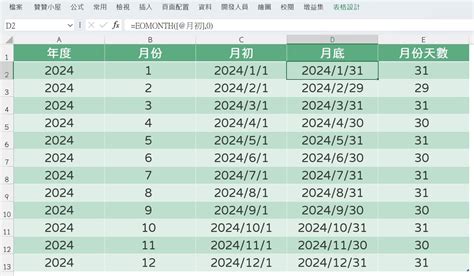 2024行事曆excel下載：快看113年過年放幾天！
