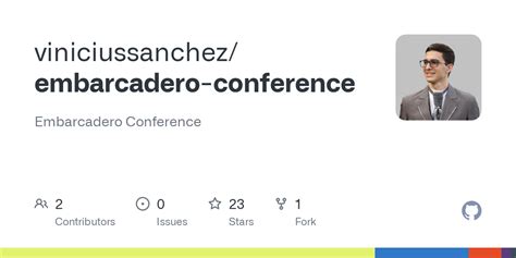 github viniciussanchez embarcadero conference embarcadero conference