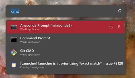 Launcher Launcher Isnt Prioritizing Exact Match · Issue 3128 · Microsoftpowertoys · Github