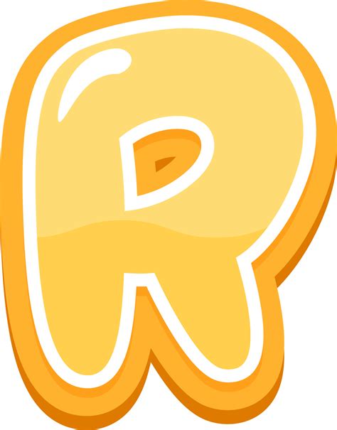 Cute Alphabet Letter R 36273540 Png