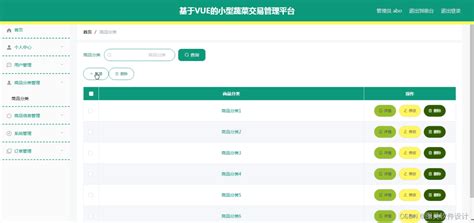 基于vue的蔬菜交易管理平台关于使用vue蔬果线上交易平台的研究方法 Csdn博客