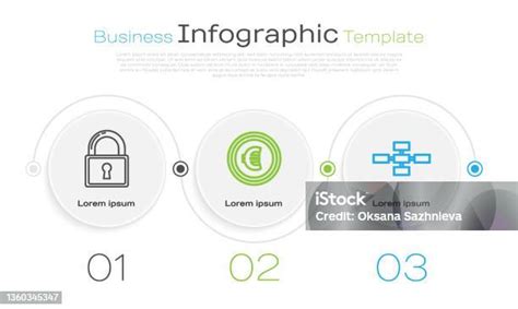 세트 라인 잠금 유로 기호 와 비즈니스 계층 구조 오르간 차트 인포 그래픽과 동전 돈 비즈니스 인포그래픽 템플릿입니다 벡터 건축물에 대한 스톡 벡터 아트 및 기타 이미지