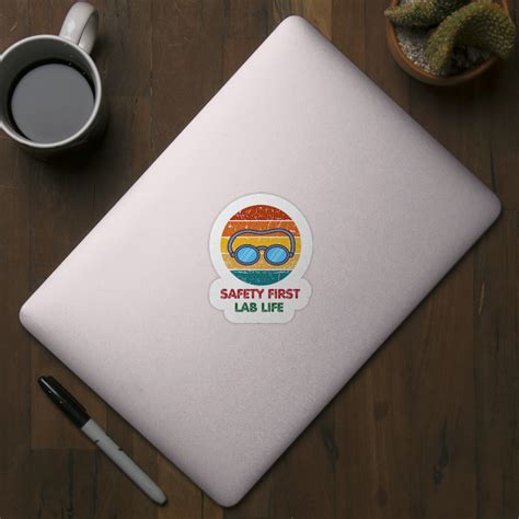 Safety First Lab Life Safety Engineer T Sticker Teepublic