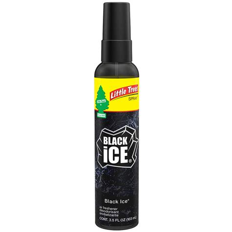 Little Trees Spray Car Air Freshener Black Ice By Goso Direct