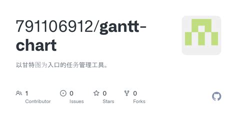 Github Gantt Chart