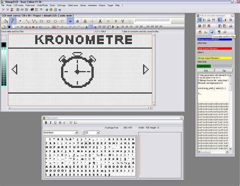 pic18f452 graphic lcd menu ccs c stopwatch project