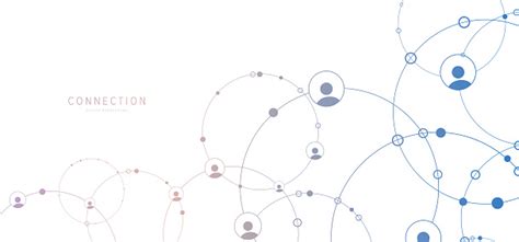 네트워크 배경입니다 포인트 라인 및 사람 아이콘과의 연결 벡터 기술 배경 배경 주제에 대한 스톡 벡터 아트 및 기타 이미지 배경 주제 사람들 추상적인 Istock