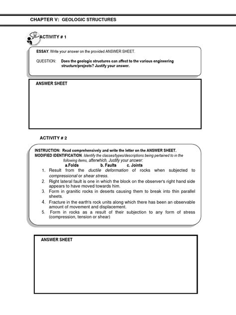 Module 5 Geologic Structures Pdf Geology Structural Geology