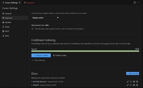 Cant Find Mcp Servers In Features Area Bug Reports Cursor