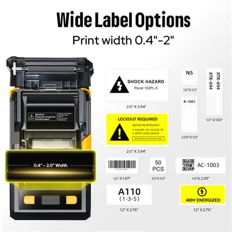 Makeid Ep53 Best 300 Dpi Bluetooth Portable Mobile Label Printer