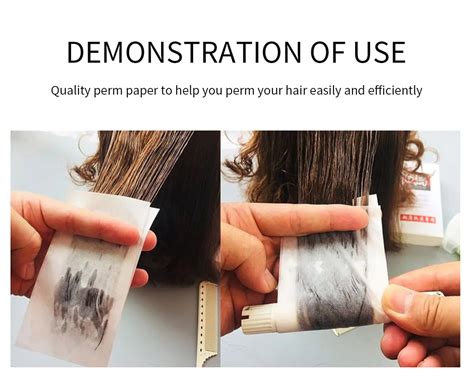 Hot Selling Disposable Perm Paper Easy To Penetrate Perm Products Tools