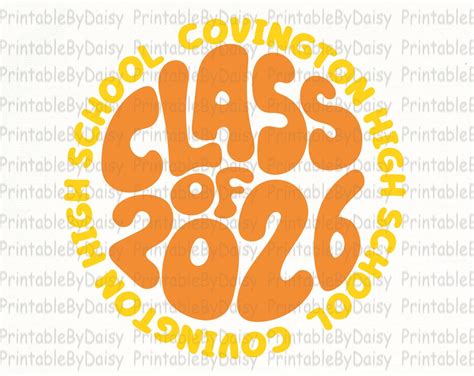 Class Of 2026 Svg Graduation Svg Senior Shirt Svg Senior Etsy