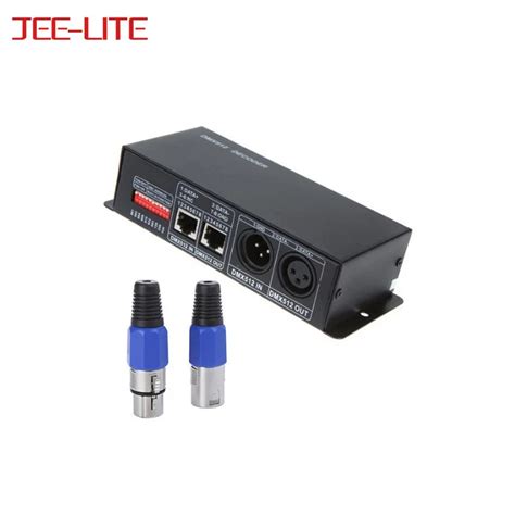 CH DC V RGBW DMX Decoder Led Controller RGB LED DMX Decoder Channel A For LED