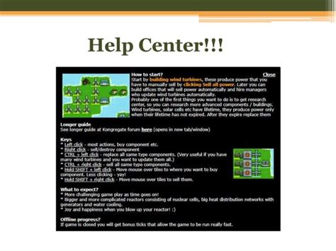 Reactor Idle Game Clicker Games List Pptx