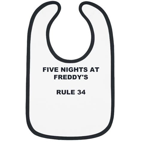 Five Nights At Freddys Rule 34 Bibs Sold By Distinctlyivy Sku