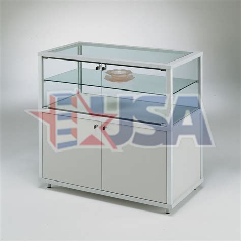 Elegant Jewelry Counter Display Case Usa Displaycases And Showcases