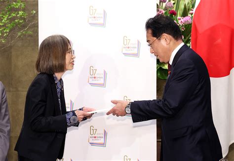 接受七国集团（g7）性别平等咨询委员会（geac）的建议书 首相行程 日本国首相官邸