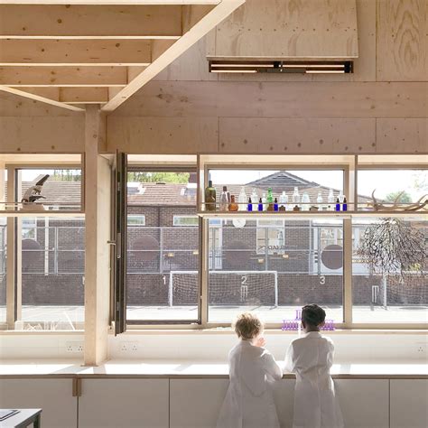Ay Architects Adds Timber Science Eleanor Palmer Science Lab To School