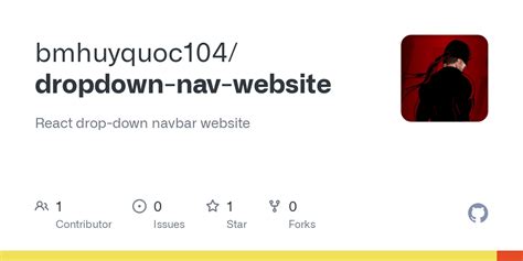 Github Bmhuyquoc104dropdown Nav Website React Drop Down Navbar Website