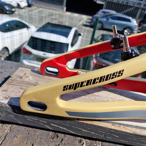 Supercross Bmx Vision F1 Carbon Fibre Racing Chassis Desert Fury