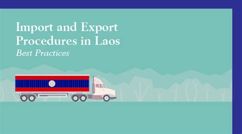 Import And Export Procedures In Laos Best Practices ASEAN Business News