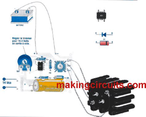 5V To 12V Adjustable Power Supply Circuit Making Easy Circuits
