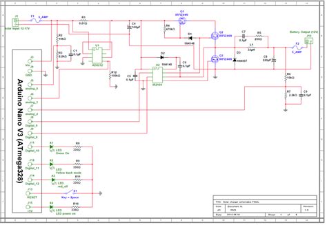 Arduino Powered Solar Battery Charger Solar Battery Charger Arduino Solar Battery
