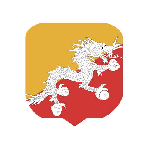 Bhutan Flag Country 16391969 Png