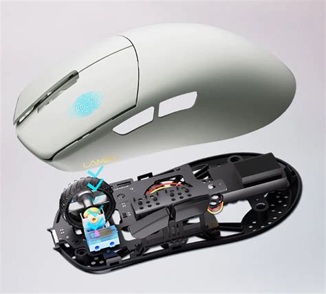 Lamzu Maya Wireless Optical Gaming Mouse Imperial Red Lamzu Maya